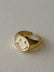 Smiley Signet Ring – Orée Jewellery